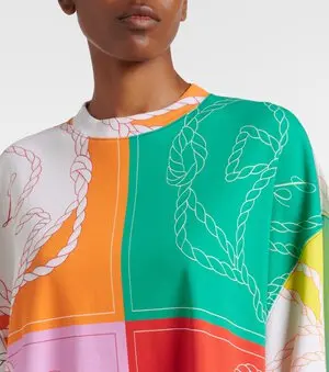 Jacquemus Hippocampe" Printed Cotton Jersey T-shirt - Multicoloured