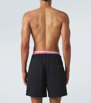 Versace Layered Waistband Shorts