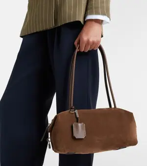 Max Mara Suede Shoulder Bag