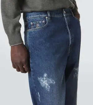 Brunello Cucinelli Mid-rise Straight Leg Jeans