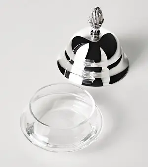 Christofle Malmaison -plated Butter Dish