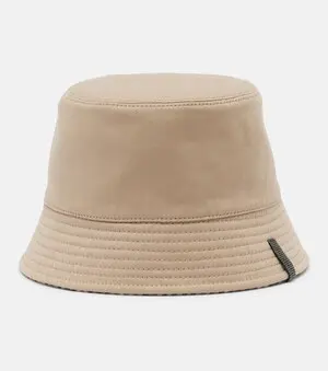 Brunello Cucinelli Monili Bucket Hat - Beige
