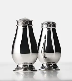 Christofle Malmaison -plated Salt And Pepper Shakers