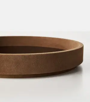 MICHAEL VERHEYDEN Medium Suede-trimmed Decorative Tray