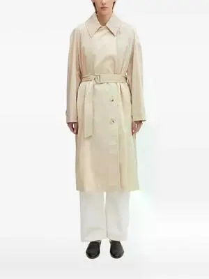 Lacoste Double-breasted Belted Trench Coat