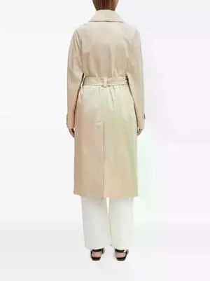 Lacoste Double-breasted Belted Trench Coat