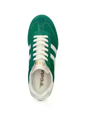 Gola Sprinter Suede Panelled Sneakers - Green