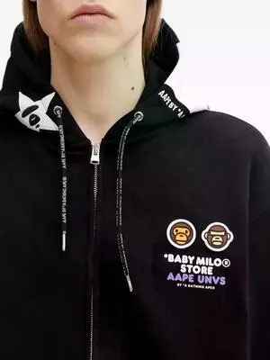 AAPE BY *A BATHING APE X Baby Milo Hoodie - Black