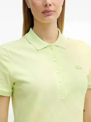 Lacoste Logo Patch Short Sleeve Mini Dress