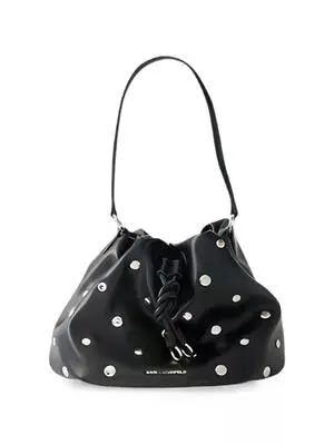Karl Lagerfeld Drawstring Bucket Bags