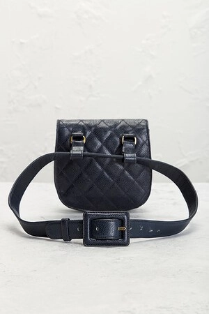 Chanel Quilted Caviar Belt Bag