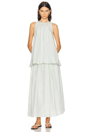Loulou De Saison Liao Pleated Neckline Blouse