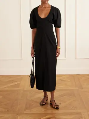 Proenza Schouler Clarissa Cotton-blend Jersey Midi Dress