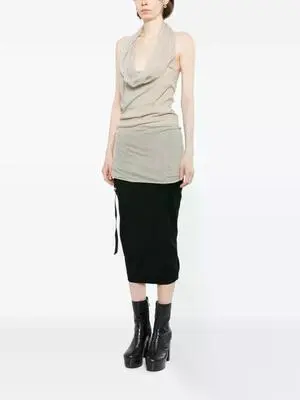 Rick Owens Sunburn Halter Tank Top