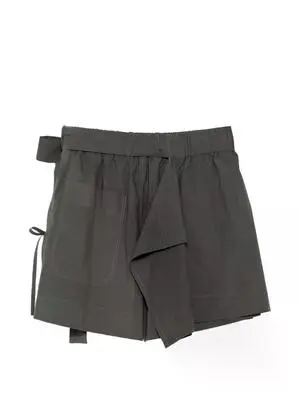 CRAIG GREEN Layered Floral-print Shorts