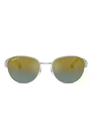 Ray-ban Round Frame Sunglasses - Silver