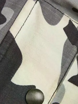 Miu Miu Camouflage Print Cargo Pants