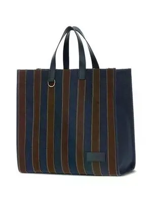 Fendi Pequin Stripe Tote Bag