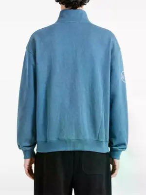 MALBON Quarter-zip Sweater - Blue