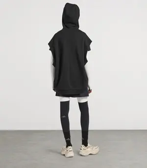 Balenciaga Sleeveless Cotton Hoodie