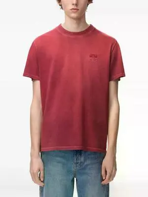 Loewe Anagram-embroidered T-shirt - Red