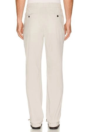 Theory Standard Pant In Good Linen - Silver Cloud