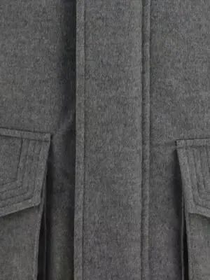 Brunello Cucinelli Cashmere High Neck Jacket