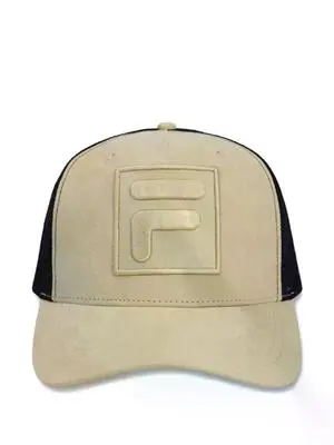 FILA Turo F-box Suede-panel Cap - Neutrals