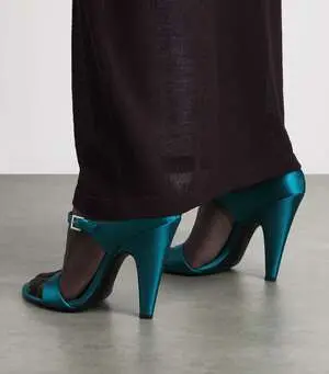 Alaïa Suede Strappy Heeled Sandals 110