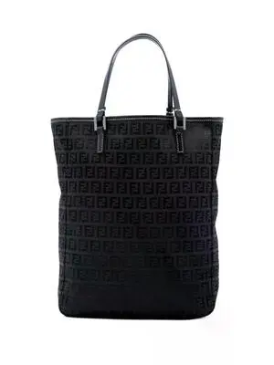 Fendi Zucchino Canvas Tote Bag