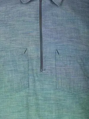 MONOSTEREO Half-zip Polo Shirt
