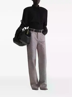 MUGLER Batsleeves Polo Bodysuit - Pink