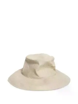 Hermès Wide Brim Sun Hat - Neutrals