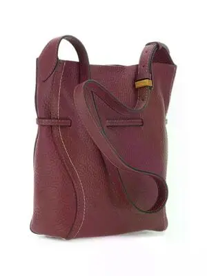 GIANNI CHIARINI Sienna Grained-leather Shoulder Bag