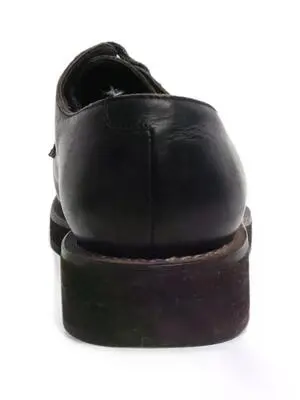 Brunello Cucinelli Rhinestone-embellished Leather Derby Shoes