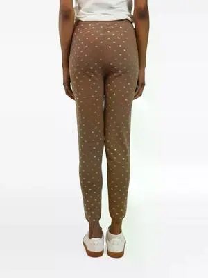 ALEXANDER WANG Crystal-embellished Jersey Leggings