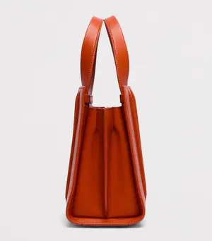 Max Mara Medium Whitney Top-handle Bag - Orange