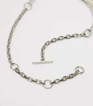 Max Mara Crescent Pendant Necklace