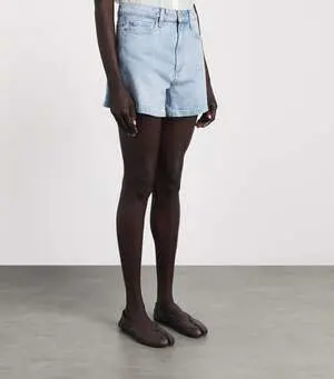 Paige Dani High-rise Denim Shorts
