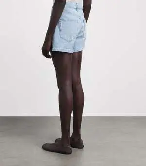 Paige Dani High-rise Denim Shorts