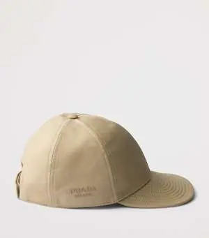 Prada Cotton Satin Baseball Cap