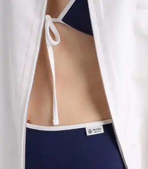 Prada High-rise Bikini Bottoms