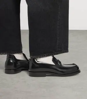 Balenciaga Patent Leather Loafers