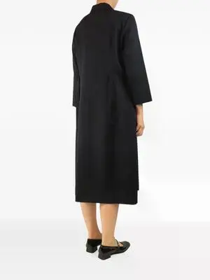 MARGARET HOWELL Pleated Wool Midi Dress