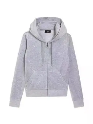 Juicy Couture Robertson Textured Hoodie - Grey