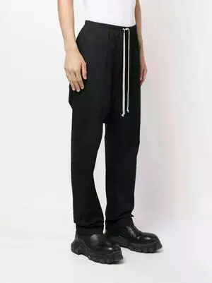 Rick Owens Drop-crotch Drawstring Trousers