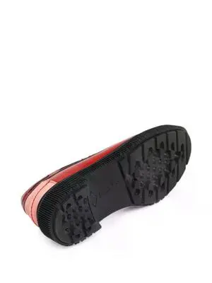 ADIEU PARIS Colour-block Boat Shoes