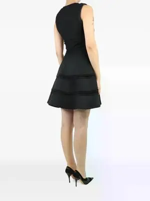 Carven Ribbed Sleeveless Mini Dress
