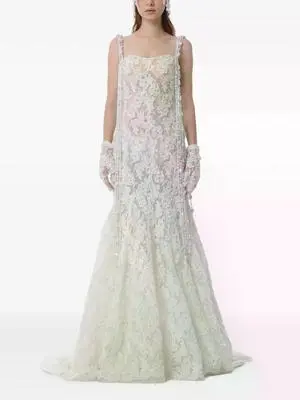 Dina Melwani Zip Up Evening Dresses