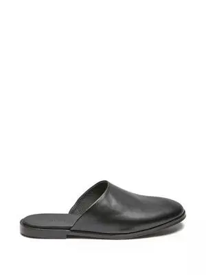 Suicoke Leather Mules - Black